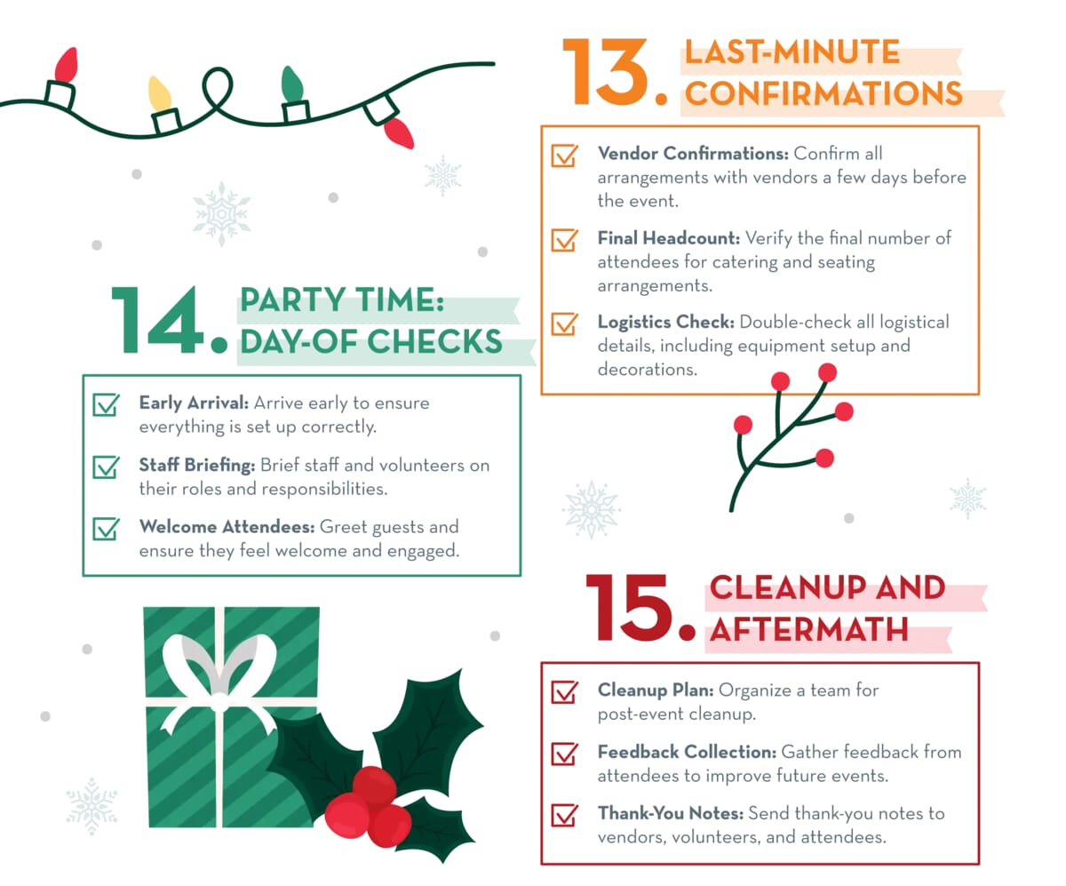 2025 Corporate Christmas Party Planning Checklist (+ Free Template ...