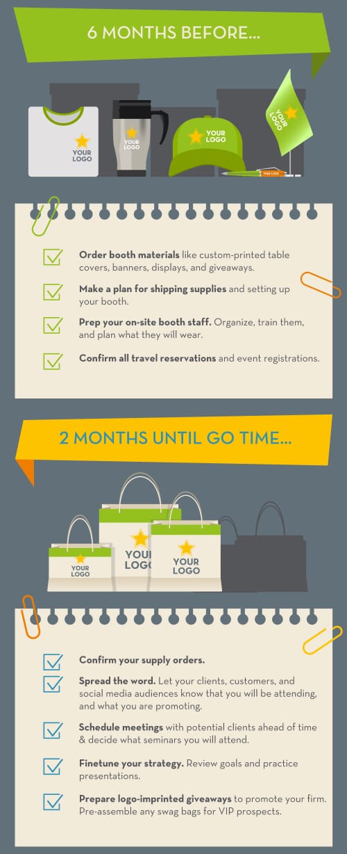 Trade Show Checklist Template & Planning for Exhibitors | Crestline