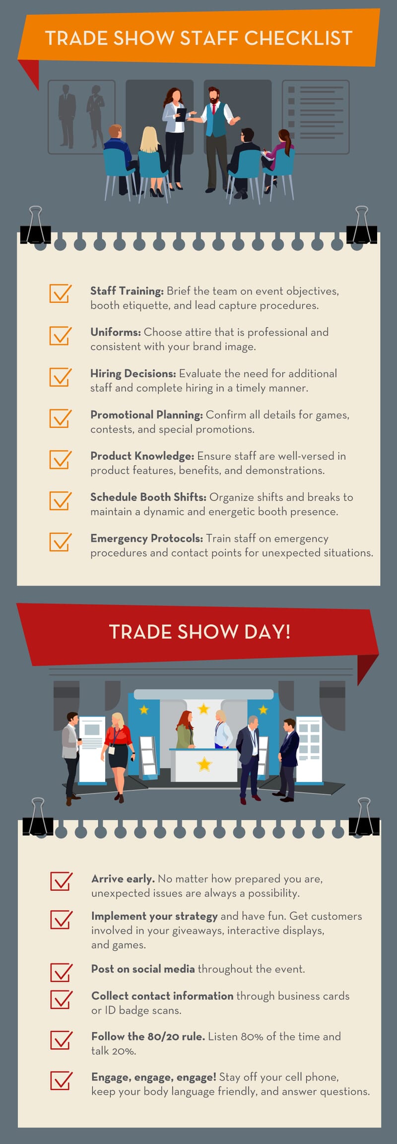 Trade Show Checklist Template & Planning for Exhibitors | Crestline