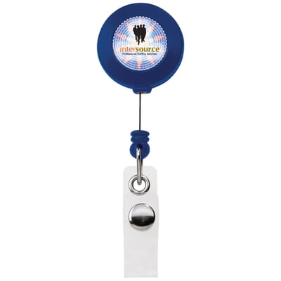 Quick Draw Retractable Badge Holder with Slide Clip - Giveaways | Crestline