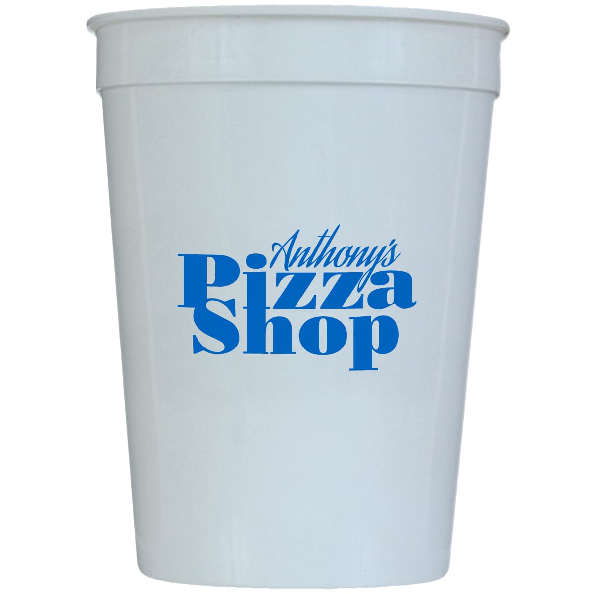 12 oz Solid Stadium Cup - Promotional Giveaway | Crestline