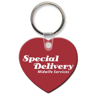Classic Key Tag - Heart - Promotional Giveaway | Crestline