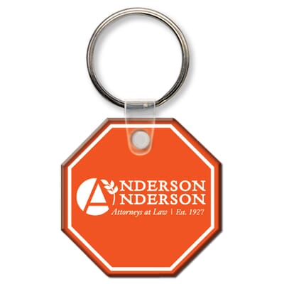 Classic Key Tag - Stop Sign - Promotional Giveaway | Crestline