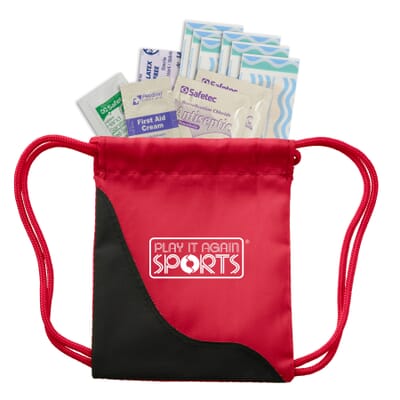 Mini Drawstring First Aid Kit - Promotional Giveaway | Crestline