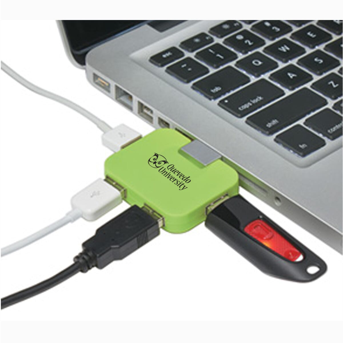 Quartet 4-Port USB Hub | Promotional USB Hubs | Crestline