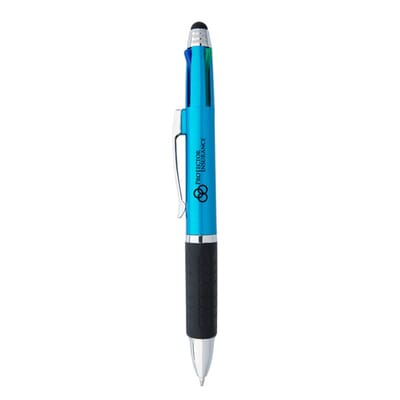 Quad Pen With Stylus - Promotional Giveaway | Crestline
