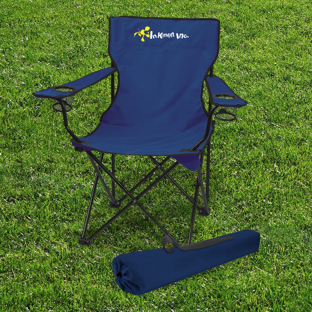 Fold Up Chair w/Bag | Custom Folding Camping Chairs | Crestline