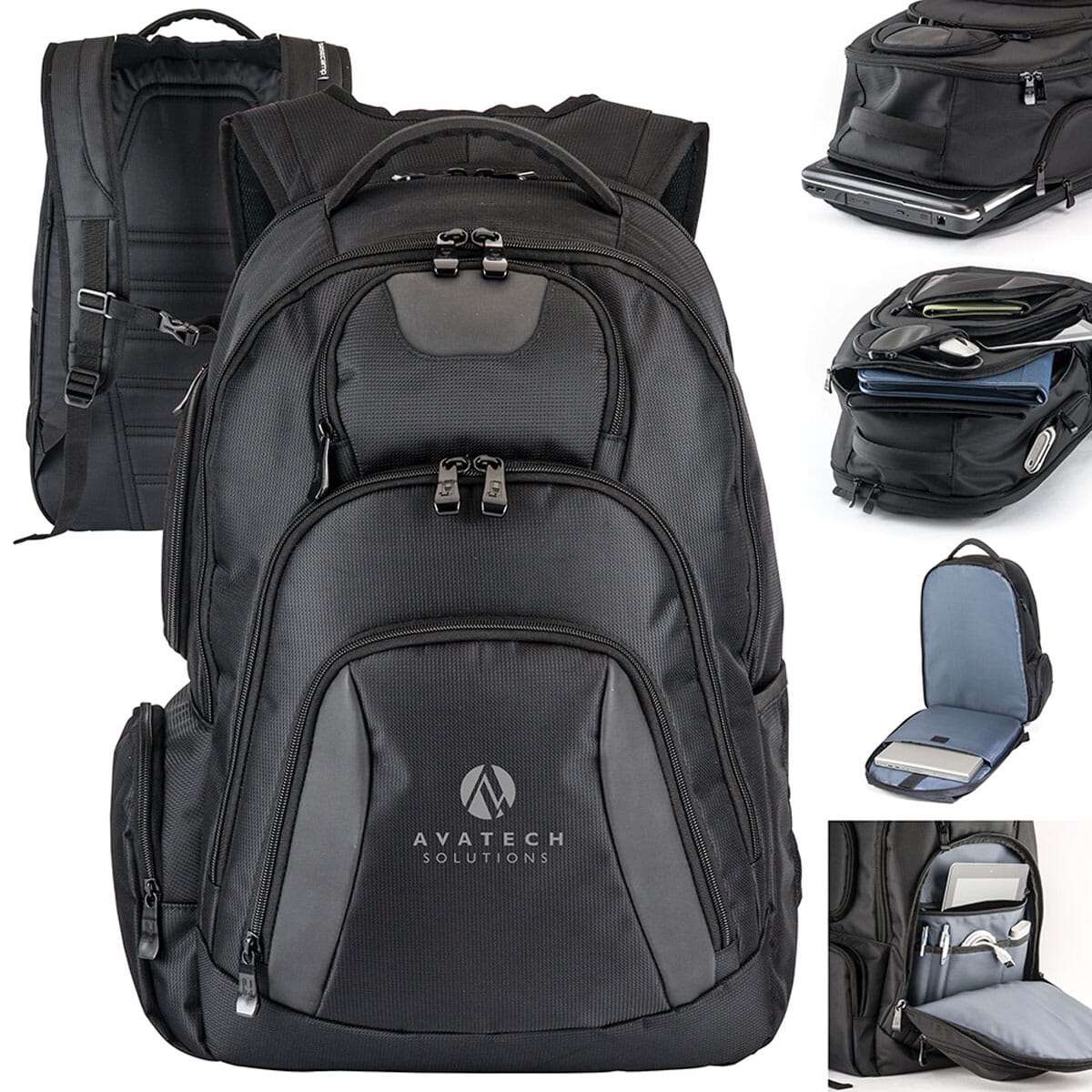 Concourse Laptop Backpack - Promotional Giveaway | Crestline