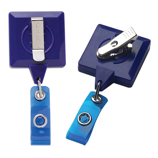 Dome Style Oversized Rectangle Badge Reel - Promotional | Crestline