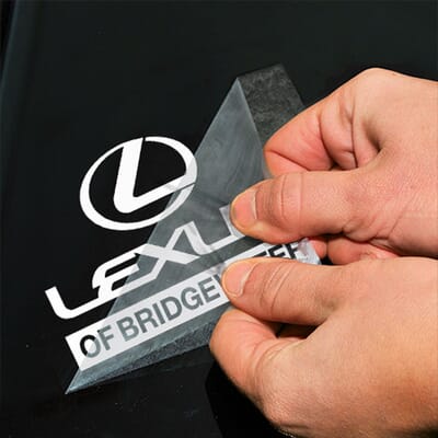 36 Sq In. Cut-Out Decal - Promotional Giveaway | Crestline