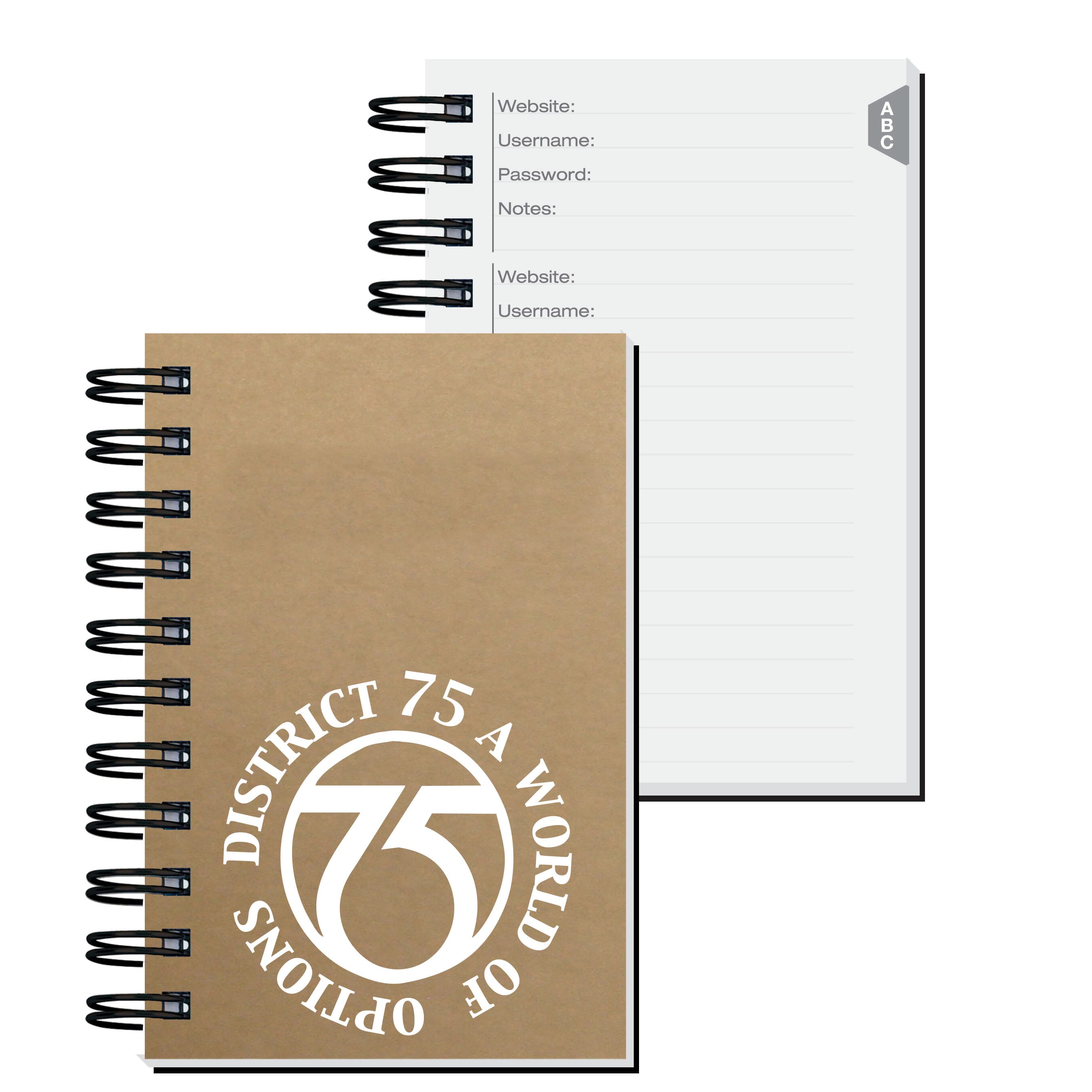 Password Journal - Promotional Giveaway | Crestline