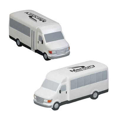 Shuttle Bus Stress Shape - Promotional Giveaway | Crestline