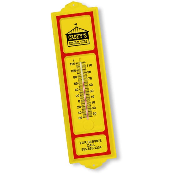 Plastic Indoor And Outdoor Thermometer - Promotional Giveaway | Crestline