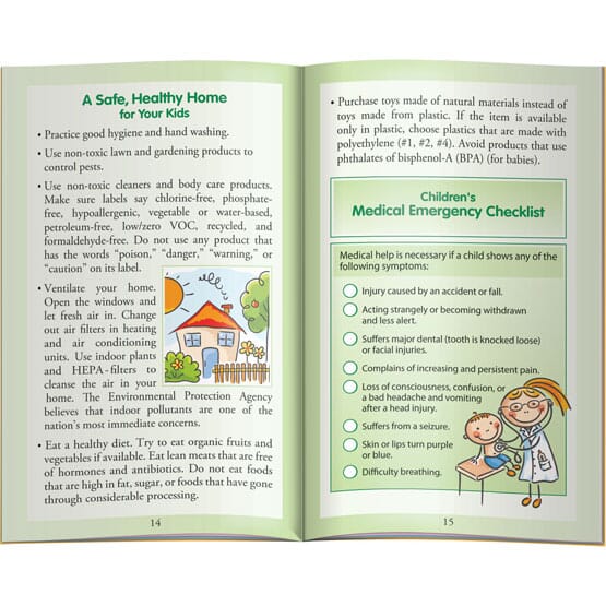 Children's Health Organizer Booklet - Promotional | Crestline