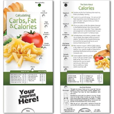 Carbs, Fat, & Calories Brochure - English - Promotional | Crestline