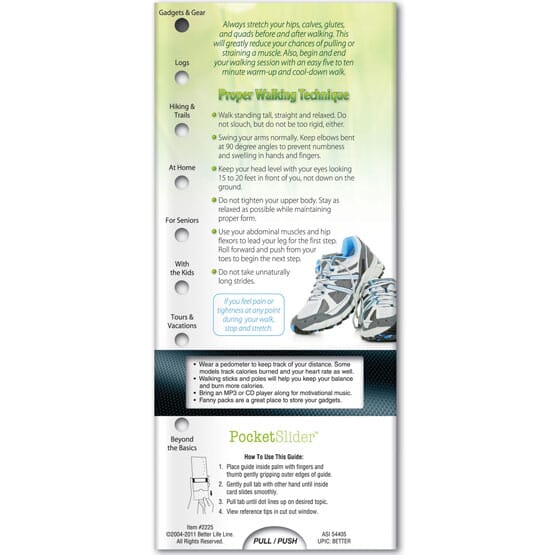 Healthy Walking Sliding Brochure - Promotional | Crestline