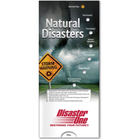 Natural Disasters Slider Brochure - Promotional | Crestline