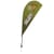 6.5' Value Single Sided Tear Drop Sign - Spike Base - Promotional ...