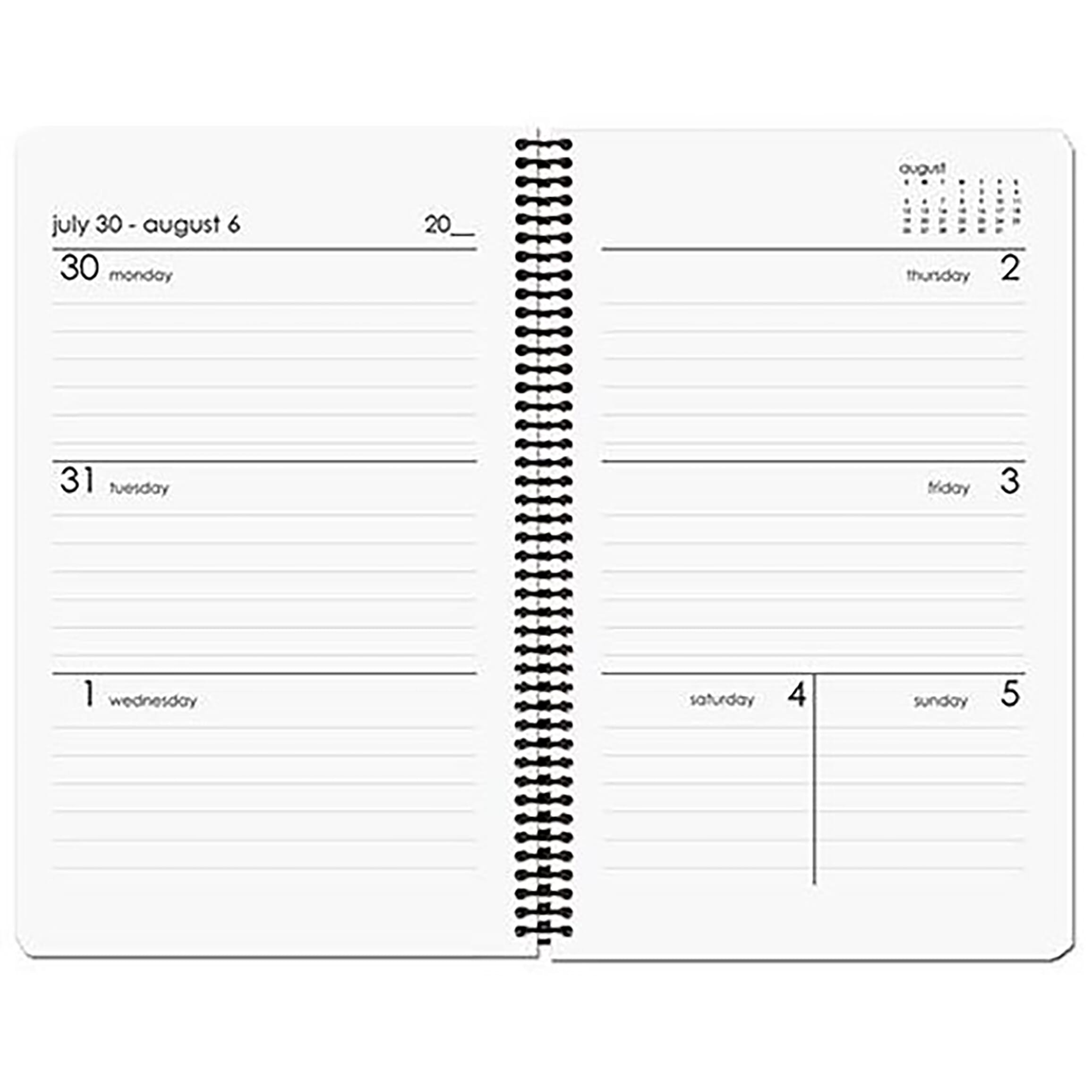 2023 Full Color Cover Academic Weekly Planner - Promotional Giveaway ...