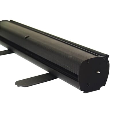 24" Banner Retractor Kit with No-Curl Opaque Fabric - Promotional ...