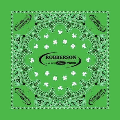 Solid Cotton Bandana - Custom Logo Bandanas in Bulk | Crestline