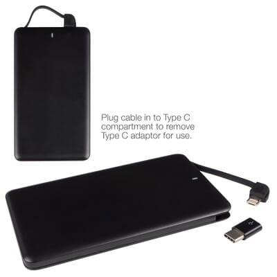 P4000 4 in 1 Flip Power Bank - Promotional Giveaway | Crestline