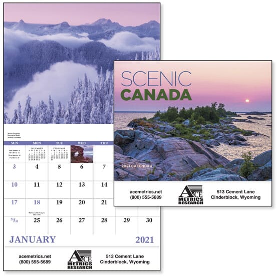 2025 Scenic Canada - Stapled - Promotional Giveaway | Crestline