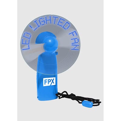 LED Lighted Message Fan - Promotional Giveaway | Crestline