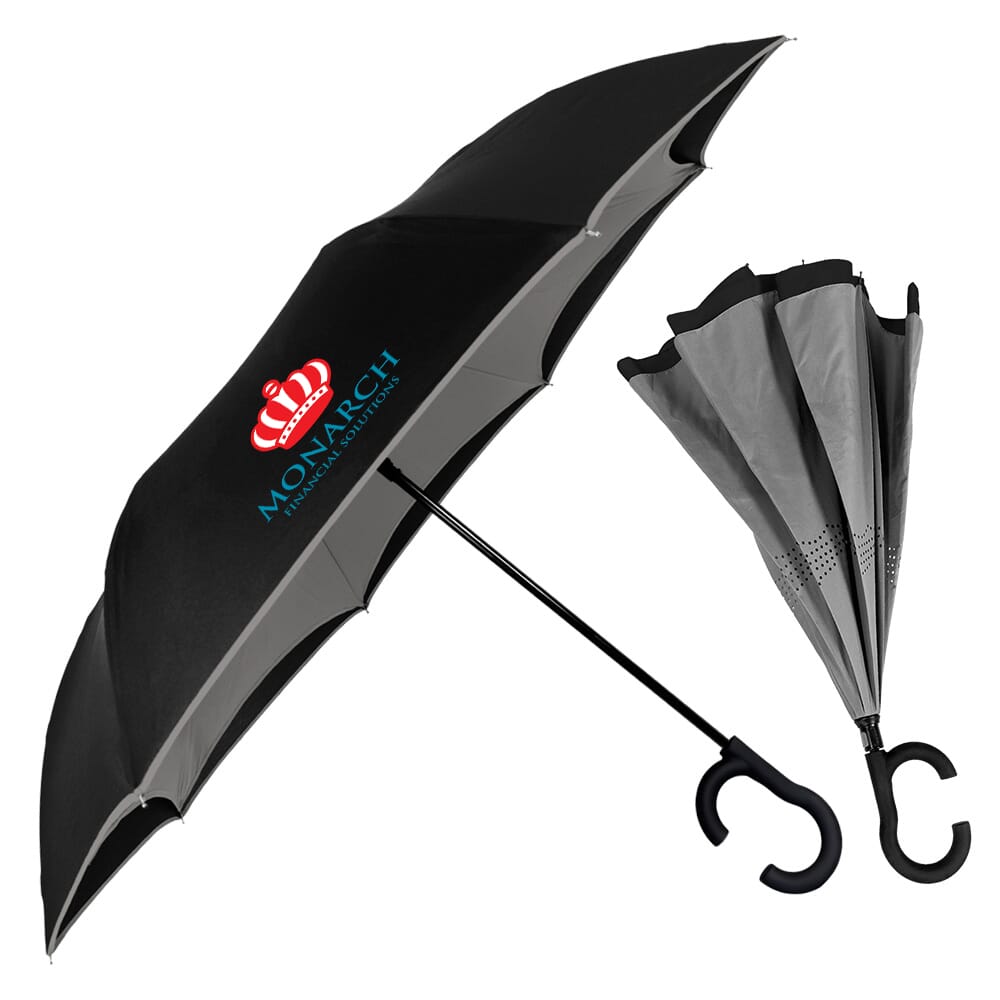 The ViceVersa Inverted Umbrella | Custom Inverted Umbrellas | Crestline