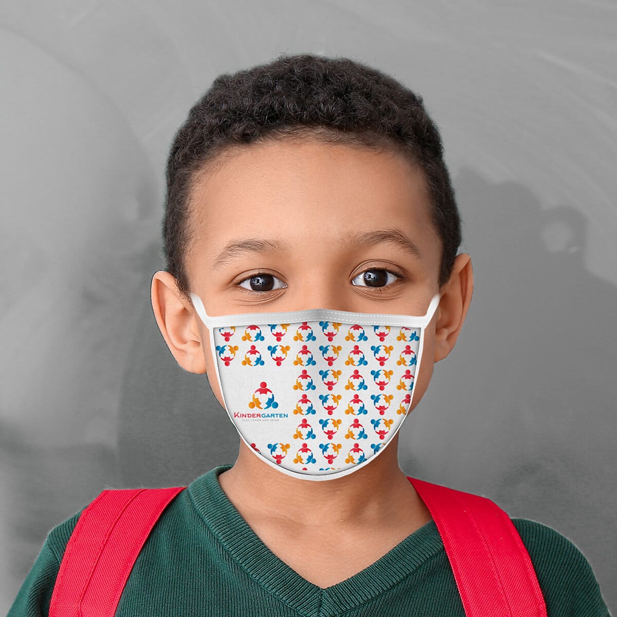 2-Ply Sublimated Polyester Face Mask - Adult and Youth - Promotional ...