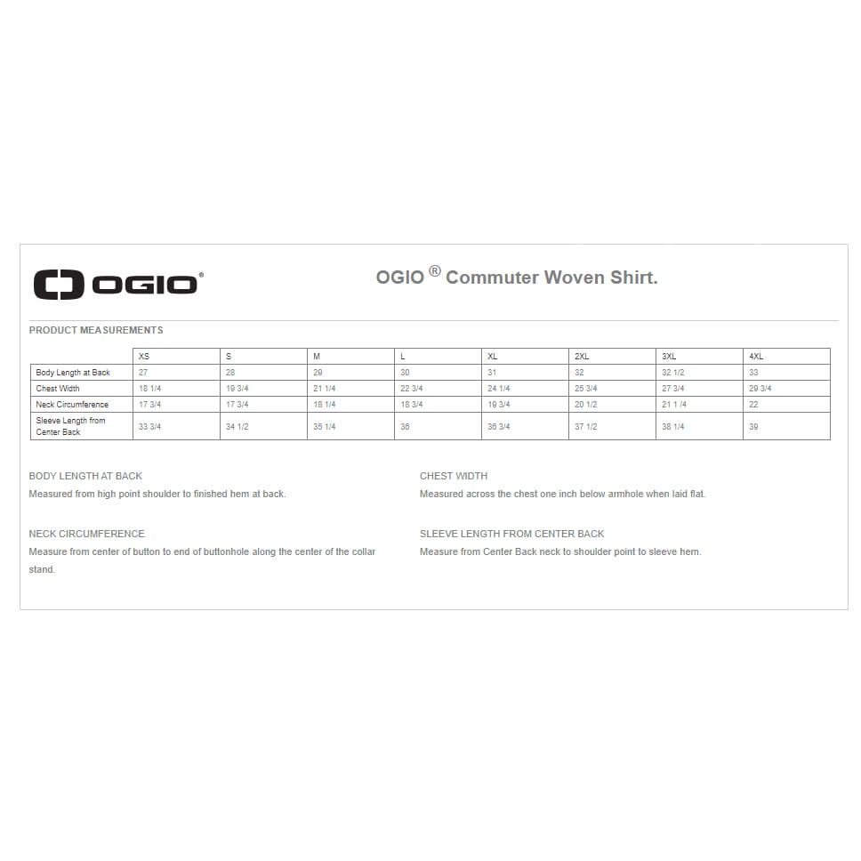 Men's OGIO® Commuter Woven Shirt - Promotional | Crestline