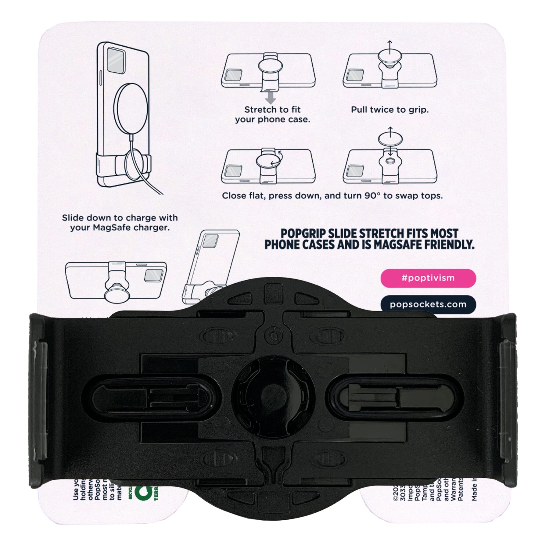 PopSockets PopGrip Slide | Custom Phone Grips | Crestline