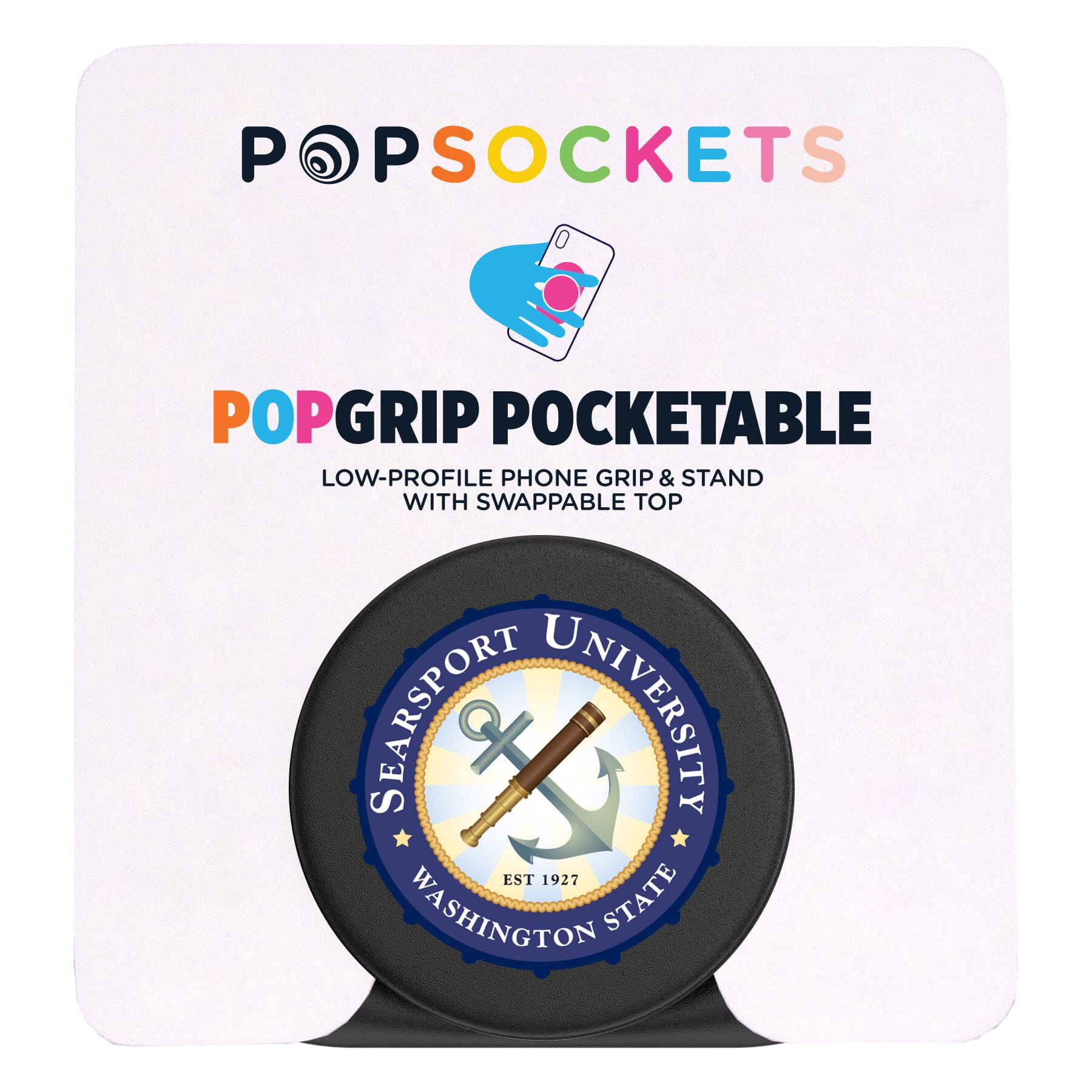 PopSockets PopGrip Pocketable | Custom Printed Flat Popsockets® | Crestline