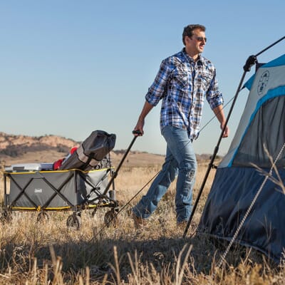 Durable Coleman® Camp Wagon - Custom Camping Wagons | Crestline