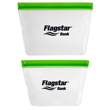 1 Liter Reusable Food Storage Bag - Promotional Giveaway | Crestline