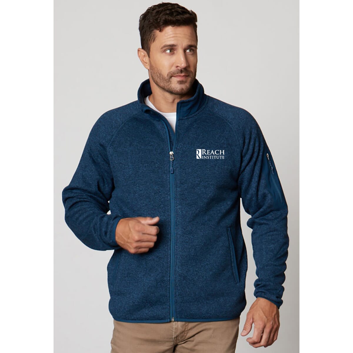 Men's Villa Sweater Fleece Jacket - Promotional | Crestline