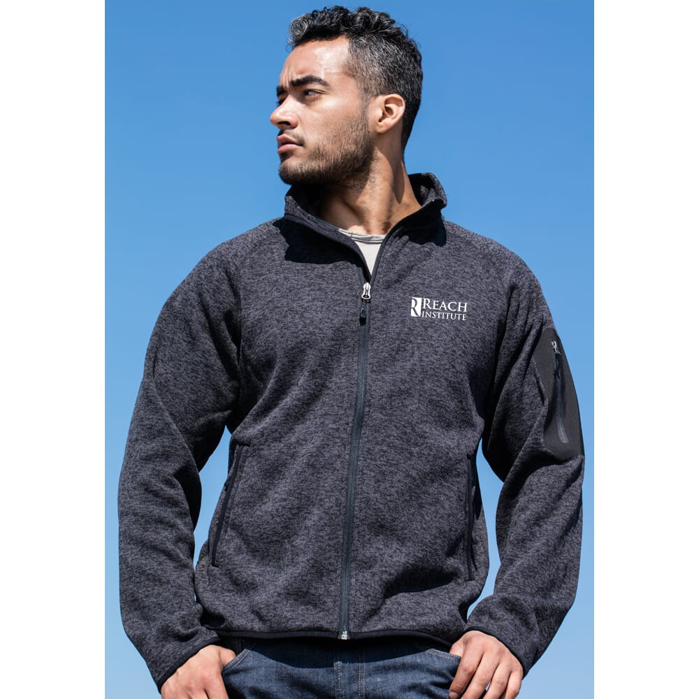 Men's Villa Sweater Fleece Jacket - Promotional | Crestline