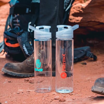 25 oz Yuma Clear Freedom Bottle with Guzzler Lid - 24hr Service ...