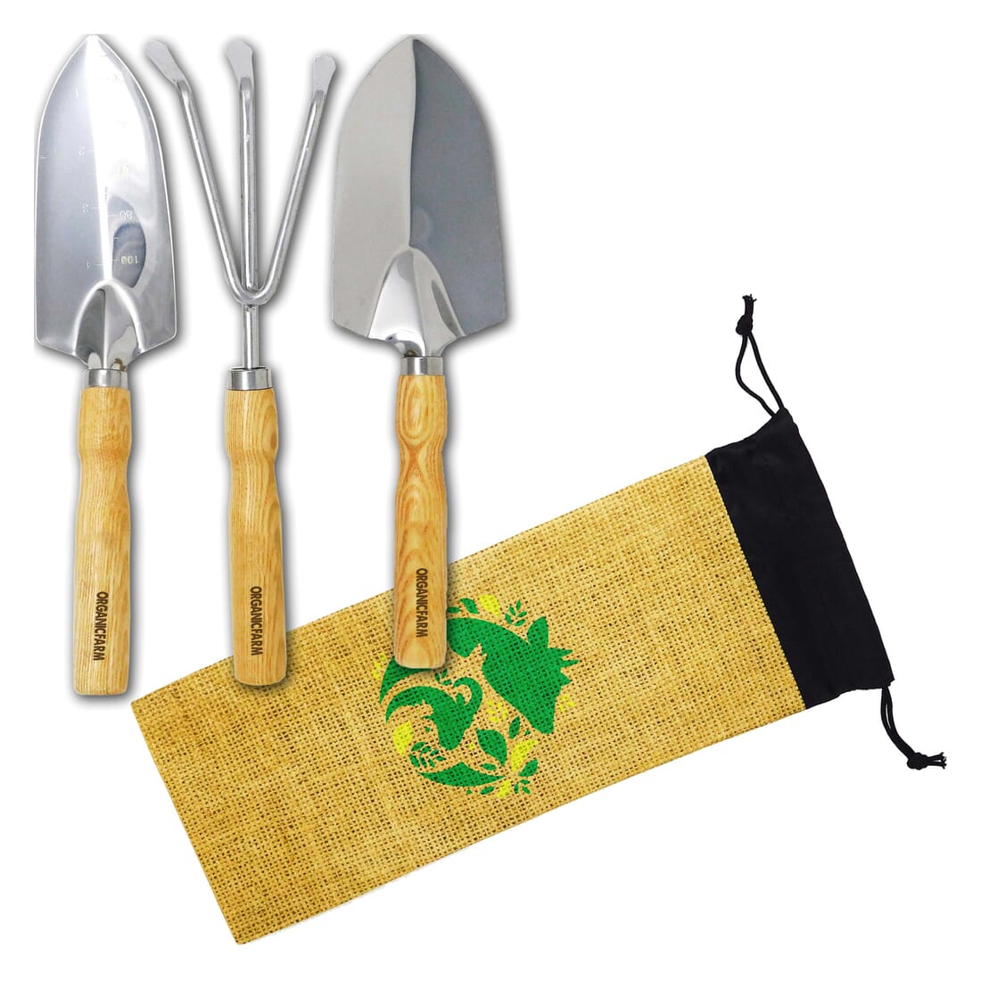 Evergreen 3 Piece Garden Tool Set | Promotional Garden Tools | Crestline