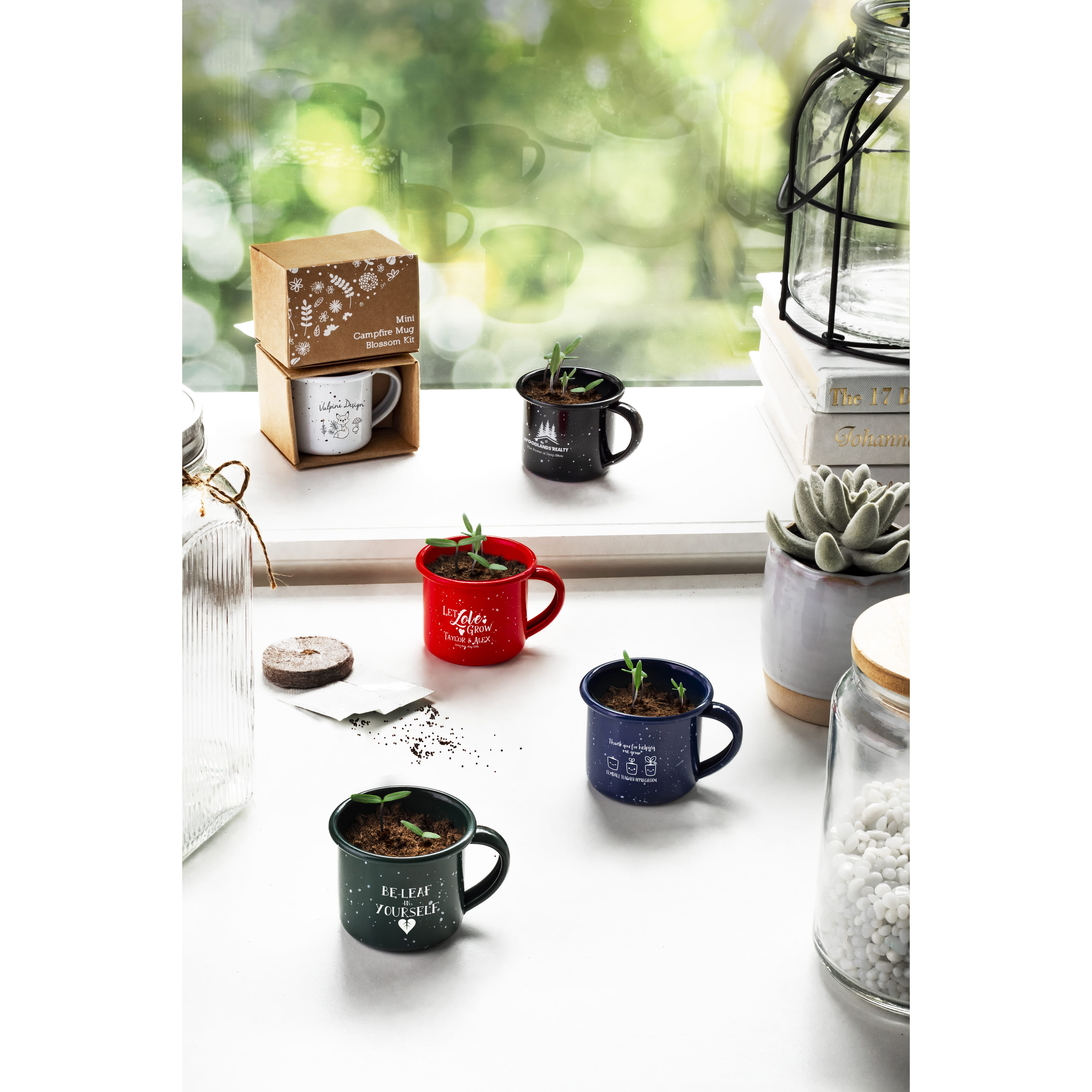 Mini Campfire Mug Blossom Kit - Promotional Giveaway | Crestline