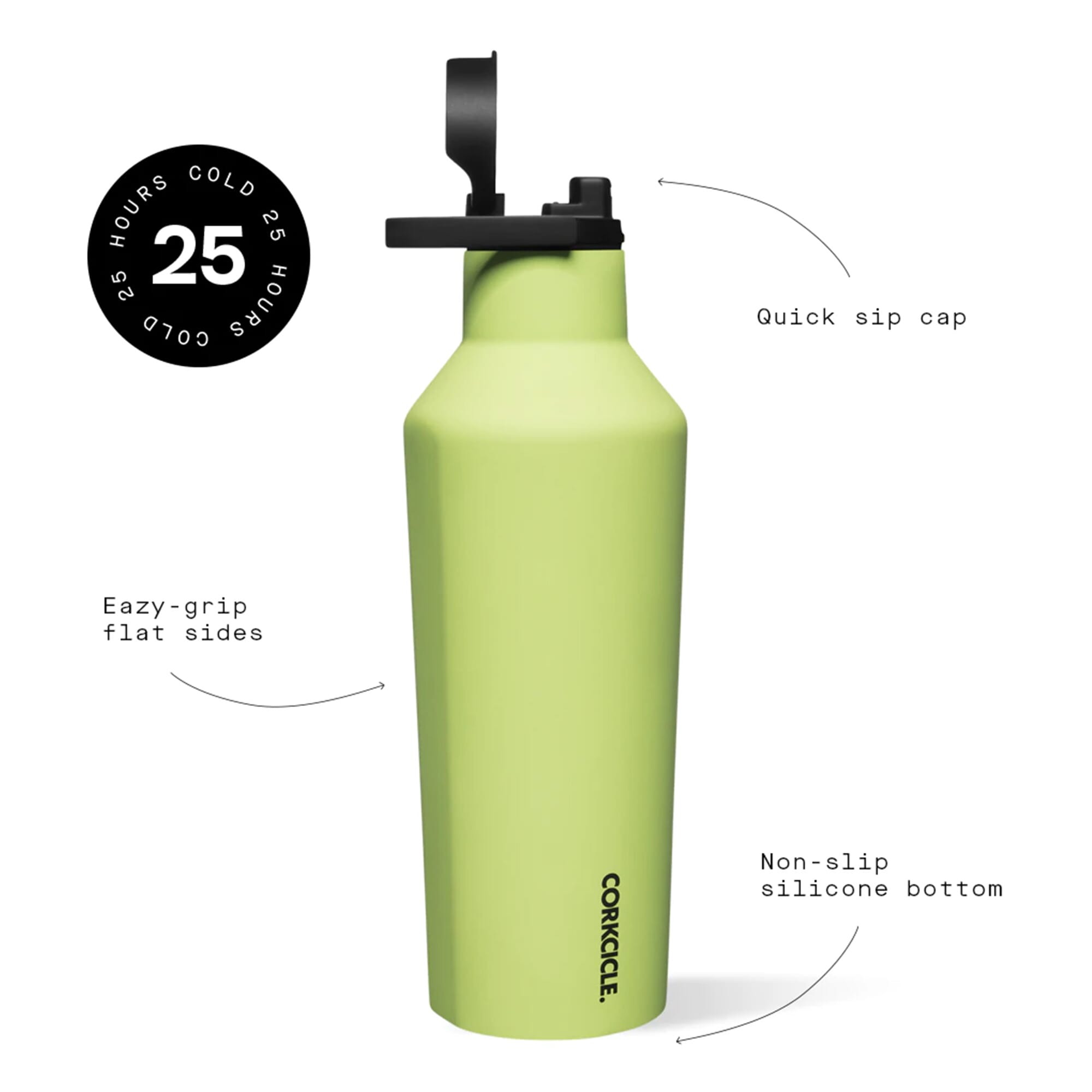 20 oz Corkcicle® Sport Canteen Soft Touch - Promotional Giveaway | Crestline