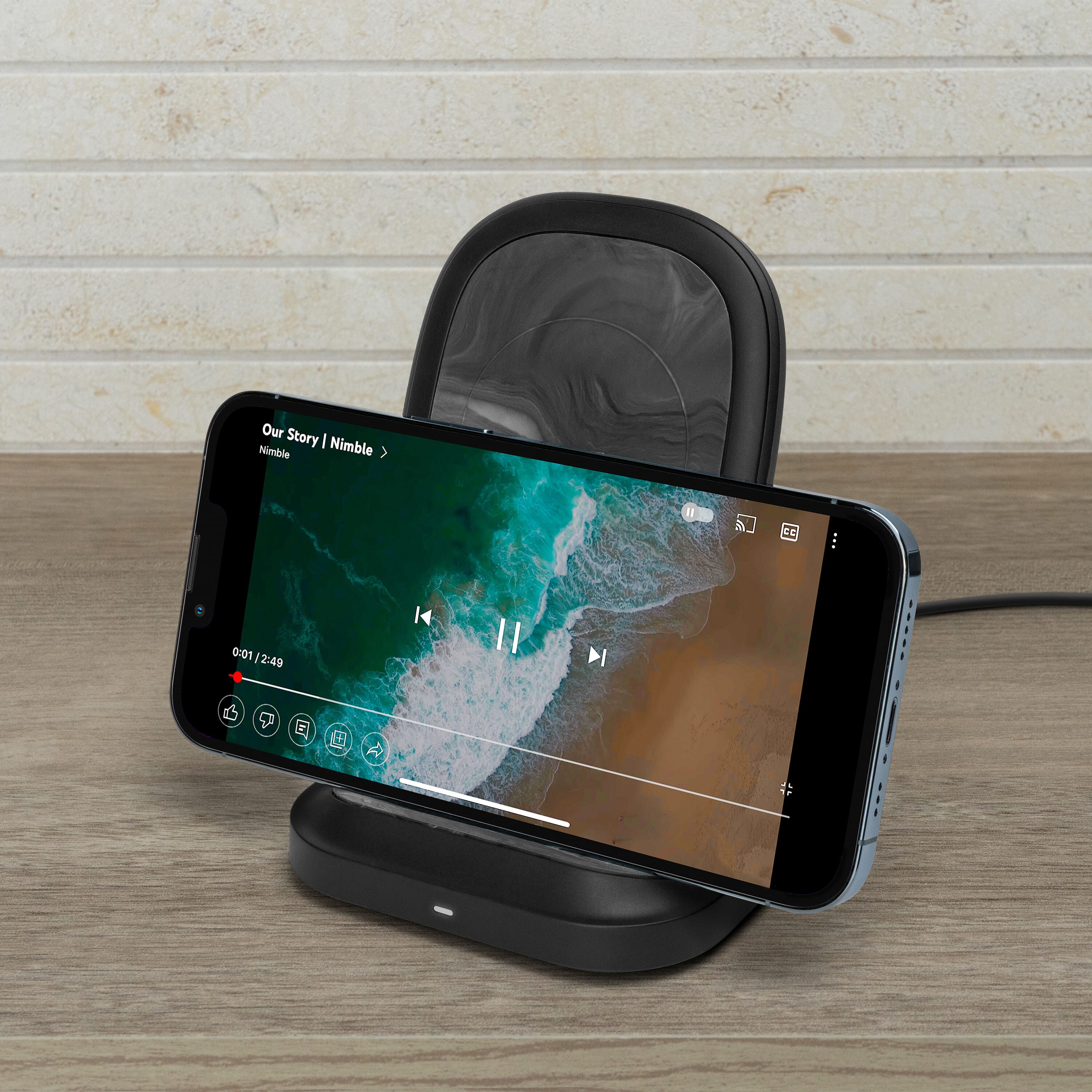 Nimble Apollo Sustainable Wireless Charging Stand - Promotional ...