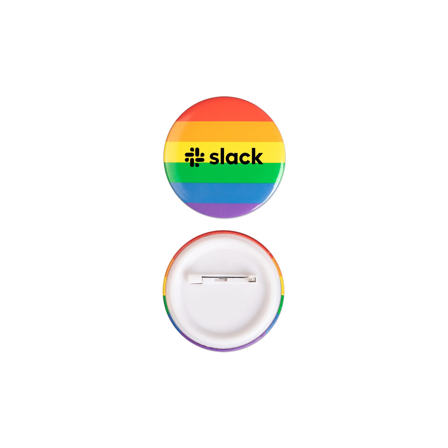 Custom Pride Buttons | Rainbow Button Pins for Pride Events | Crestline