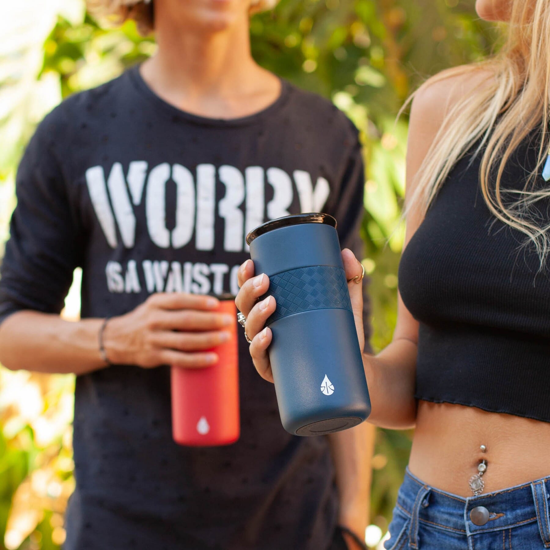 16 oz Elemental® Artisan Tumbler w/Ceramic Lid- Stainless Steel ...