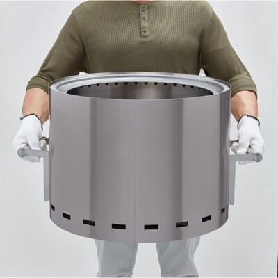 Custom Stainless Steel Fire Pit - Custom Logo Fire Pit | Crestline