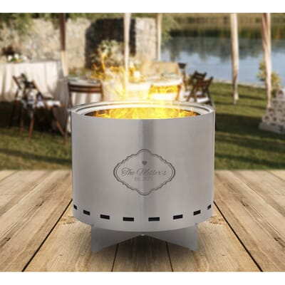 Custom Stainless Steel Fire Pit - Custom Logo Fire Pit | Crestline