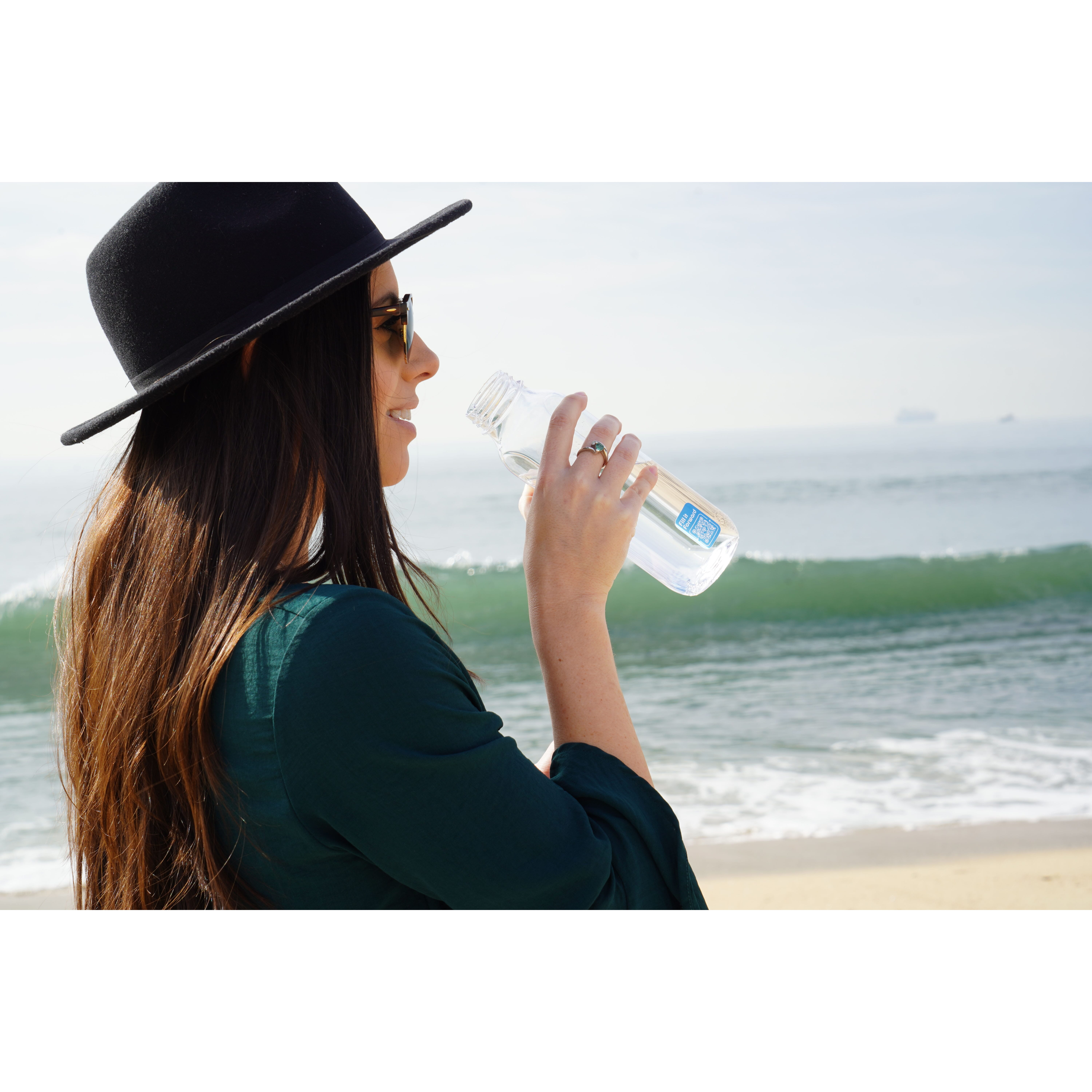 Custom 18 oz Fill it Forward Cupanion® Water Bottles - Promotional ...