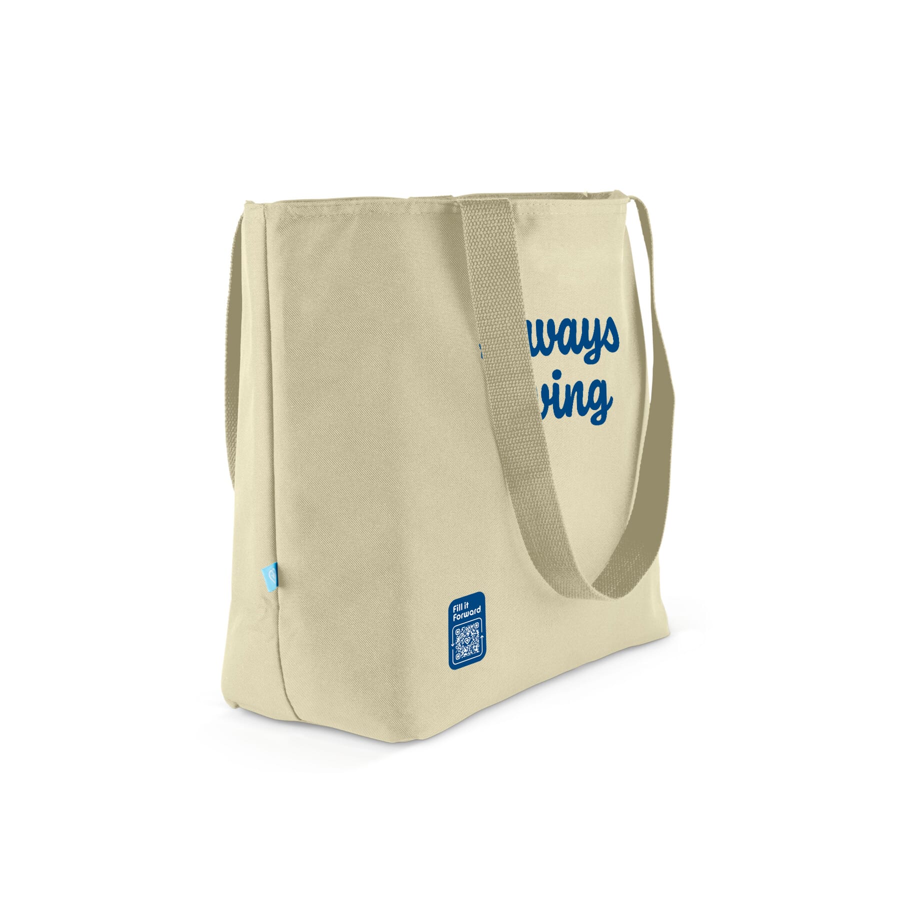 Custom Fill it Forward Cupanion® Tote Bags - Promotional Giveaway ...