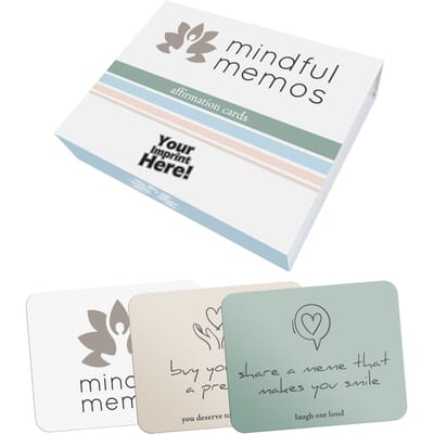 Mindful Memos - Affirmation Cards - Promotional Giveaway | Crestline