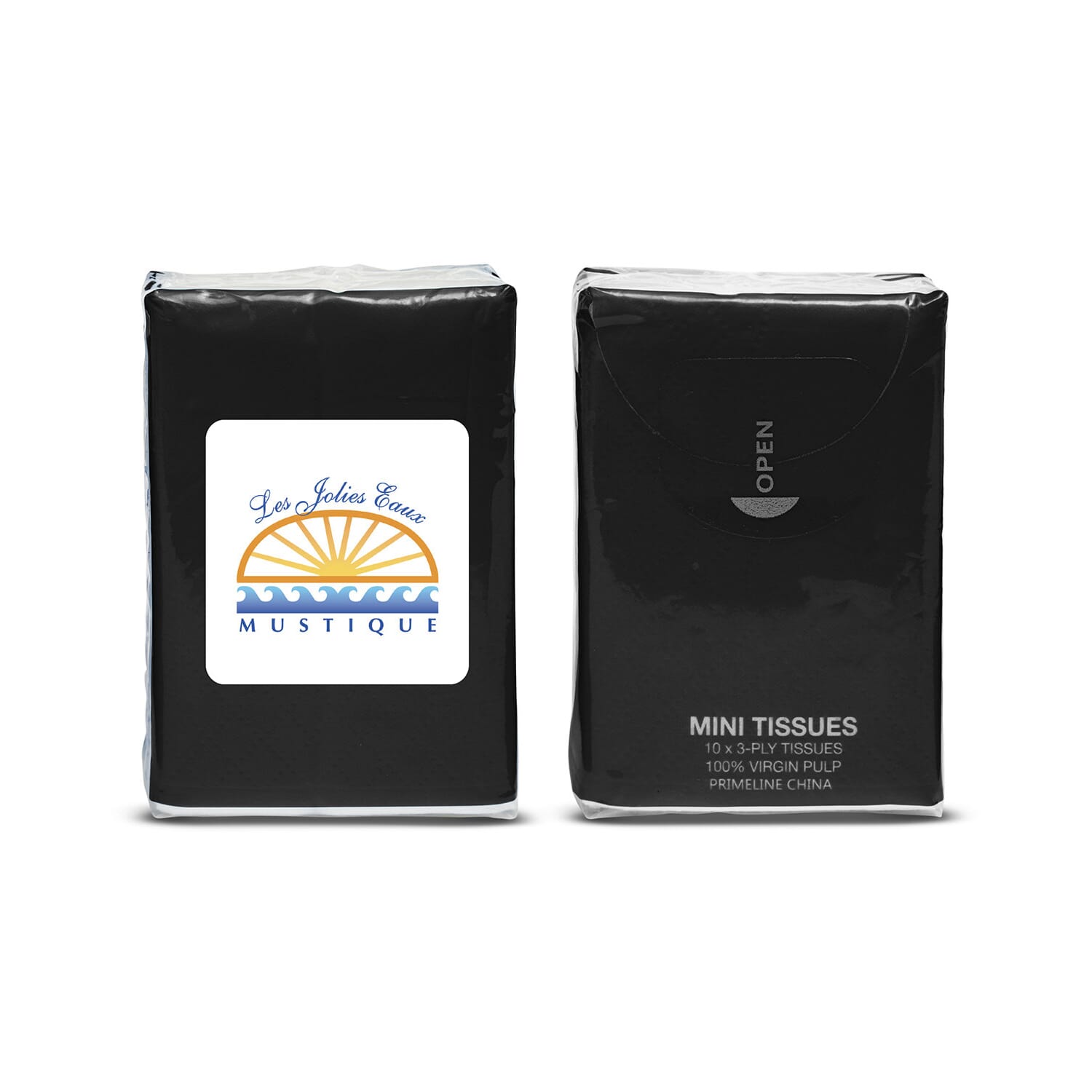 Mini Tissue Packet | Custom Tissue Packs | Crestline